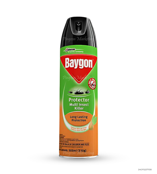 Baygon Protector Multi Insect Killer Citrus Scent 500mL x1
