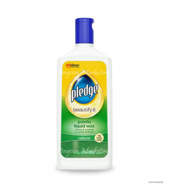 Pledge Pronto Liquid Wax 500ml Natural x1