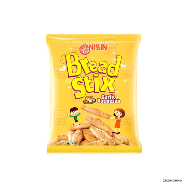 Nissin Bread Stix Garlic Parmesan | 25g x 1