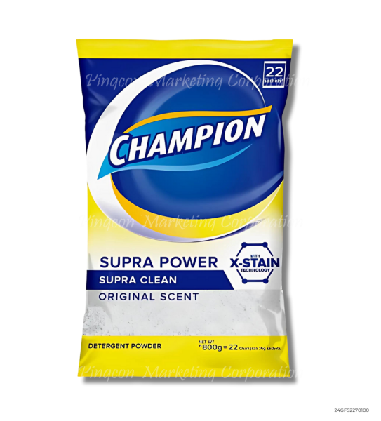 Champion Supra Clean Detergent Powder 800g x1