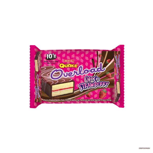 Quake Overload Choco Strawberry | 30g x 10