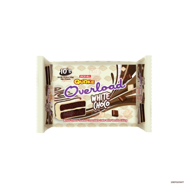 Quake Overload White Choco | 30g x 10